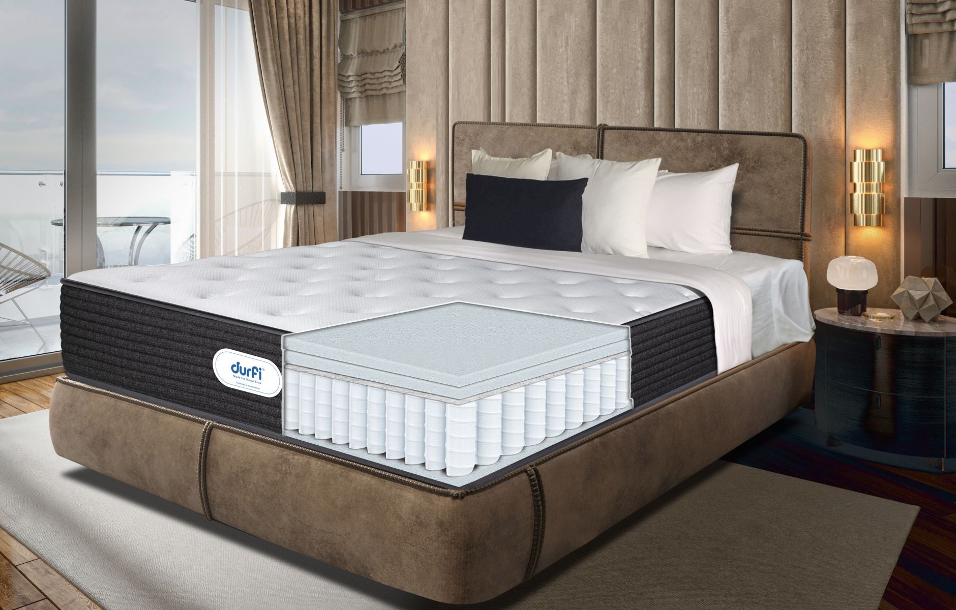 Ortho Flex Hybrid Mattress Online | Flat 50% Off | Durfi Mattress ...